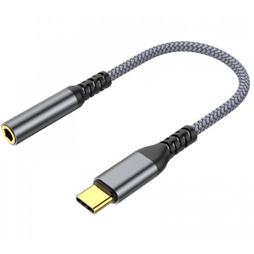 Кабель-адаптер Ks-is KS-392P USB Type C - AUX premium