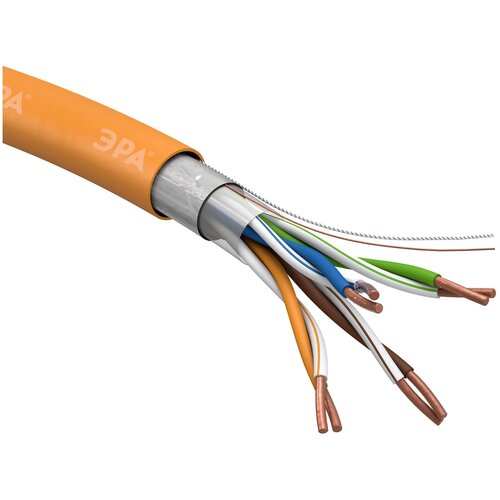 ЭРА Кабель витая пара F/UTP 4x2x24 AWG Cat5e CU нг(А) HF 305м (21)