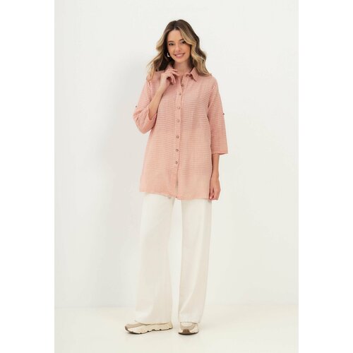 Рубашка  Luisa Moretti, размер 48/50, розовый
