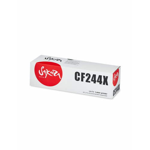 6 шт. Картридж лазерный Sakura 44X / CF244X Увеличенной емкости черный 2200 стр. для HP (SACF244X)