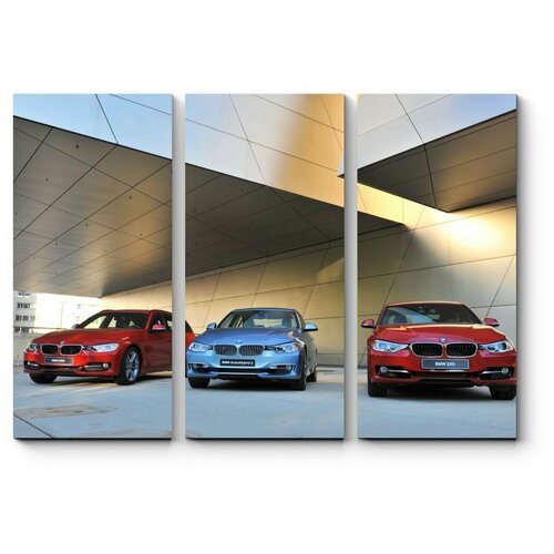 Модульная картина Современные BMW110x79