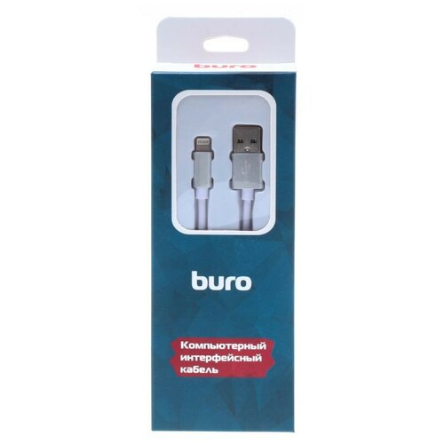 Кабель Buro BHP RET LGHT-W Lightning (m) USB A(m) 1м белый Кабель Buro BHP RET LGHT-W Lightning (m) USB A(m) 1м белый