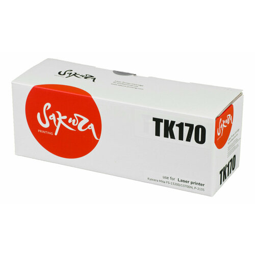 3 шт. Тонер-картридж лазерный Sakura TK-170 черный black 7200 стр. для Kyocera (SATK170)