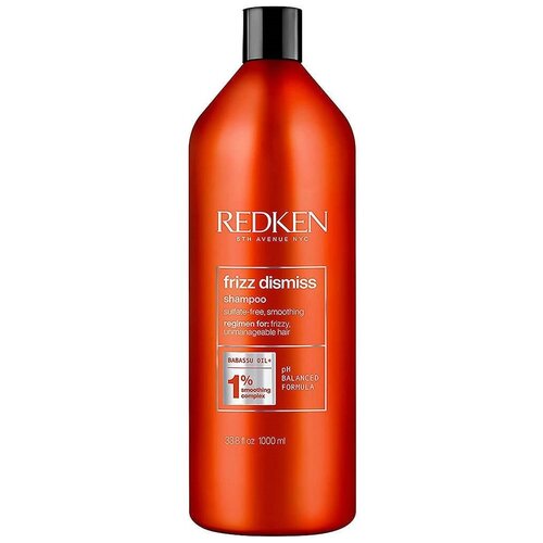 Redken Frizz Dismiss Shampoo - Шампунь без сульфатов для гладкости и дисциплины волос 1000 мл