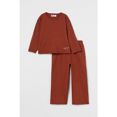 Комплект одежды H&M, размер 116, коричневый