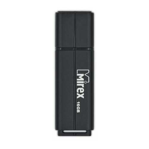 Флэш-память USB_ 16 GB Mirex Line, USB 2.0, Черный