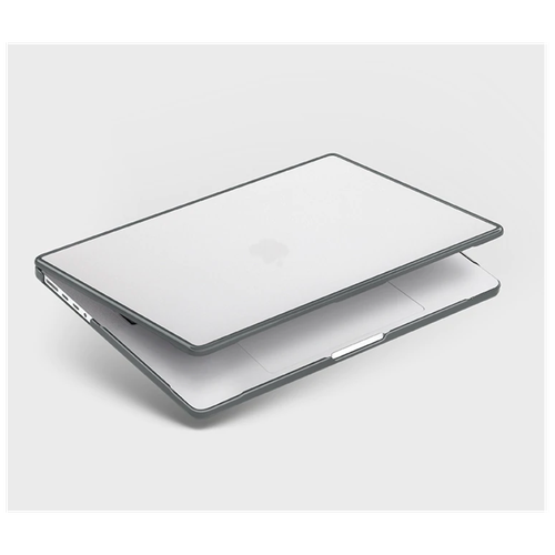 Чехол для ноутбука Macbook Pro 16 (2021) Uniq Venture PC/TPU case Frost/Grey