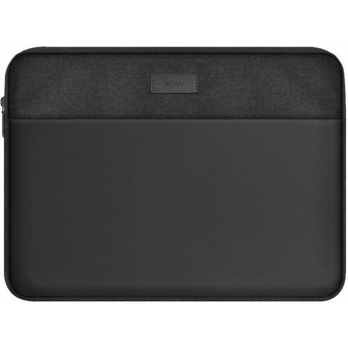 Сумка для ноутбука до 16 дюймов WiWU Minimalist Laptop Sleeve для Macbook Pro 16, черный