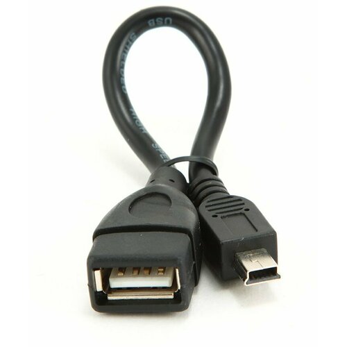 Набор из 3 штук Кабель USB 2.0 OTG Cablexpert A-OTG-AFBM-002, USBAF/Mini-BM, 0.15 м