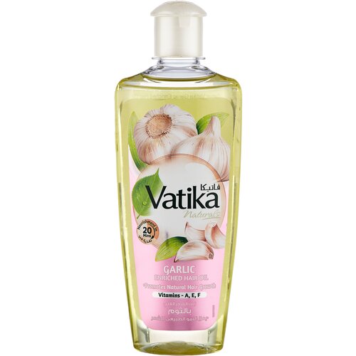Dabur Vatika Масло для волос, обогащенное чесноком, 200 мл