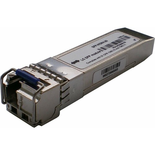 Трансивер модуль SFP+, WDM, 10G, LC, TX/RX 1270/1330nm, 60km