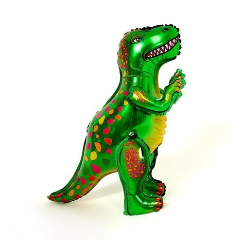 Страна Карнавалия Шар фольгированный 25" «Динозавр аллозавр», цвет зелёный