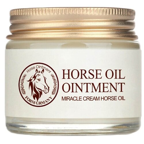 BioAqua Horse Oil Ointment Увлажняющий крем для лица с лошадиным маслом, 70 мл
