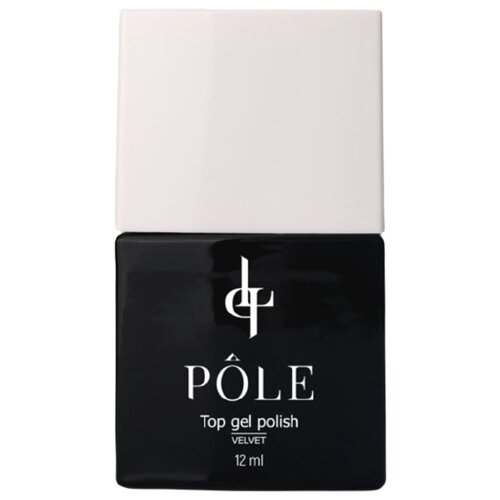 Pole Верхнее покрытие Top gel Velvet, прозрачный, 12 мл