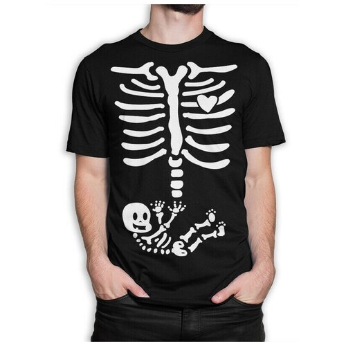 Футболка DS Apparel, размер 2XL, черный