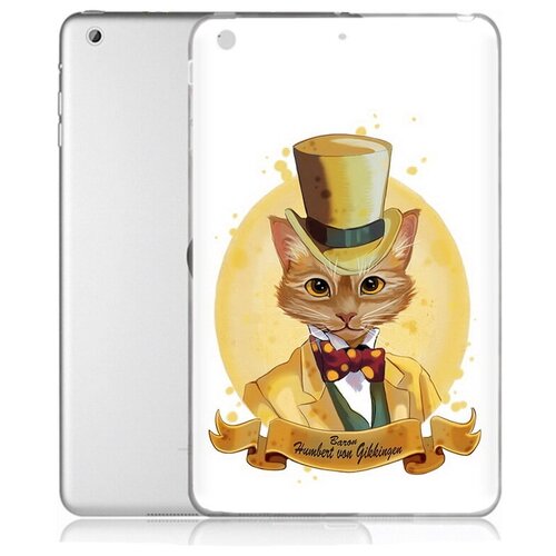 Чехол задняя-панель-накладка-бампер MyPads кот юрист для iPad Pro 11 (2018) A1979/A1934/A2013 противоударный