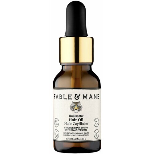 Масло для укрепления волос перед мытьем Fable & Mane Strengthening Hair Oil for Healthy Hair 14.4ml