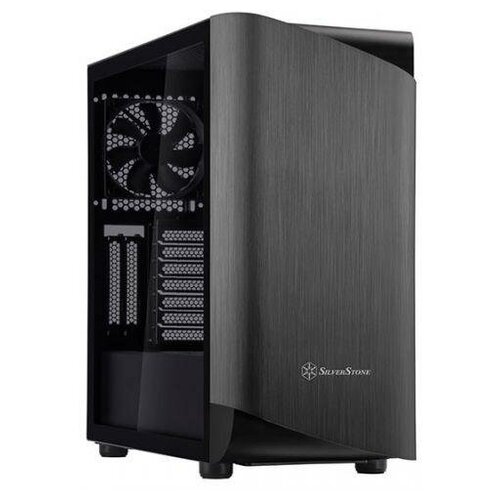 Корпус ATX SilverStone SST-SEA1TB-G Без БП чёрный