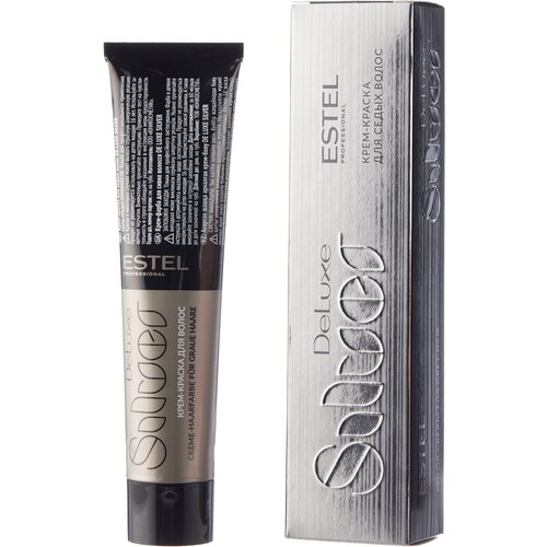 ESTEL De Luxe Silver крем-краска для седых волос, 8/47 светло-русый медно-коричневый, 60 мл