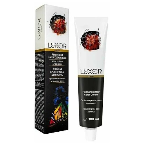 LUXOR PROFESSIONAL Luxor Professional Перманентная крем-краска 5.1 Светлый коричневый пепельный, 100 мл