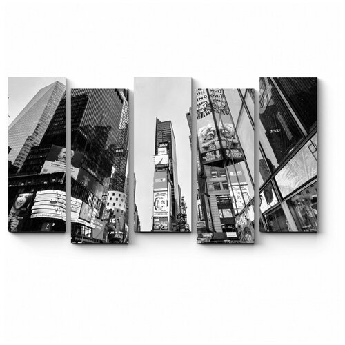 Модульная картина На Таймс-Сквер, Нью-Йорк 200x116