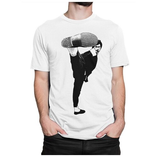 Футболка DS Apparel, размер 2XL, белый
