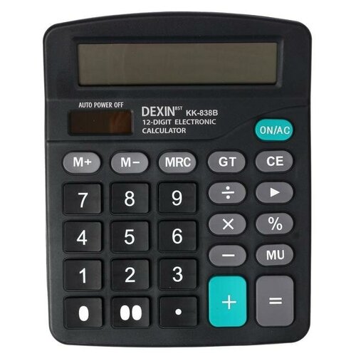 --- Калькулятор настольный 12-разрядный KK-838B двойное питание