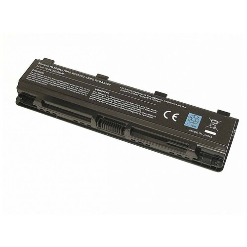 Аккумулятор (Батарея) для ноутбука Toshiba Satellite C800 (PA5024U-1BRS) 10.8V 5200mAh REPLACEMENT черная