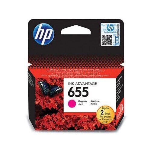 Картридж струйный HP (CZ111AE) Deskjet Ink Advantage 3525/ 5525/ 4515/ 4525 №655, пурпурный, оригинал.