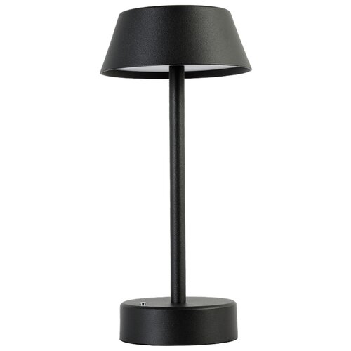 Лампа декоративная светодиодная Crystal Lux Santa LG1 Black, 6 Вт, черный, 4 шт.