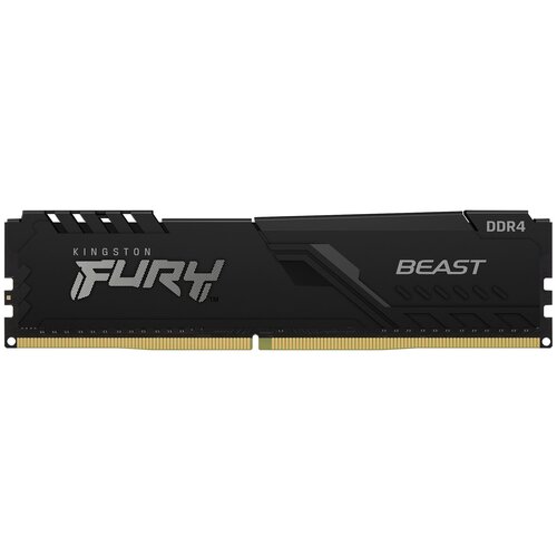 Память DDR4 16Gb 2666MHz Kingston KF426C16BB/16 Fury Beast Black RTL Gaming PC4-21300 CL16 DIMM 288-pin 1.2В single rank