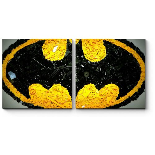 Модульная картина Лего - Бэтмен 140x70