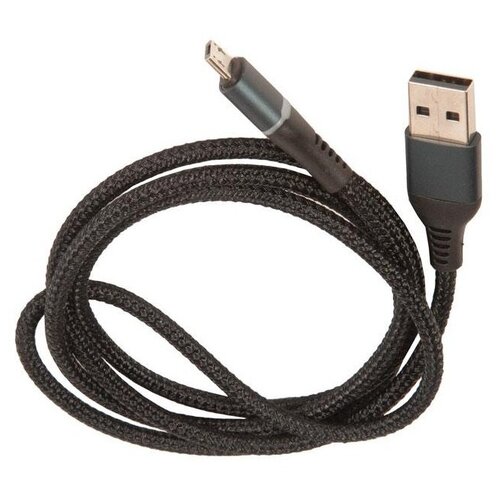 Cable / Кабель USB REMAX RC-152m Colorful Light для Micro USB, 2.4А, длина 1.0м, черный