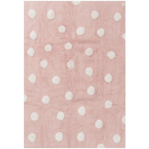 Ковер Lorena Canals Polka Dots, розовый, 1.6 х 1.2 м
