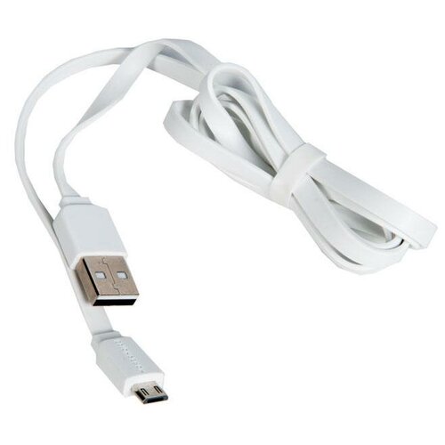 Кабель USB More choice K21m для Micro USB, 2.1A, длина 1.0м, белый