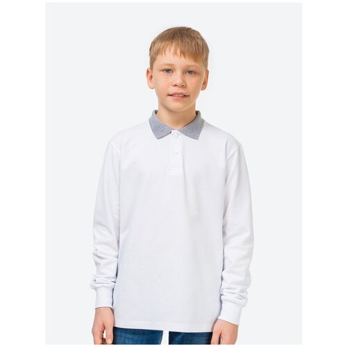 Школьная рубашка HappyFox, размер 128, белый
