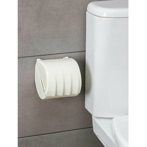 Держатель для туалетной бумаги Regular, 15,5x12,2x13,5 см, цвет белое облако