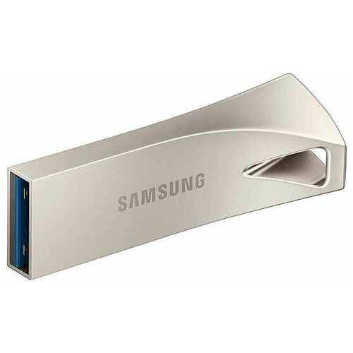 Флешка USB Samsung Bar Plus MUF-64BE3 64ГБ, USB3.1, серебристый