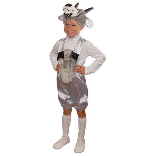 Карнавальный костюм детский Козлик серый (116)