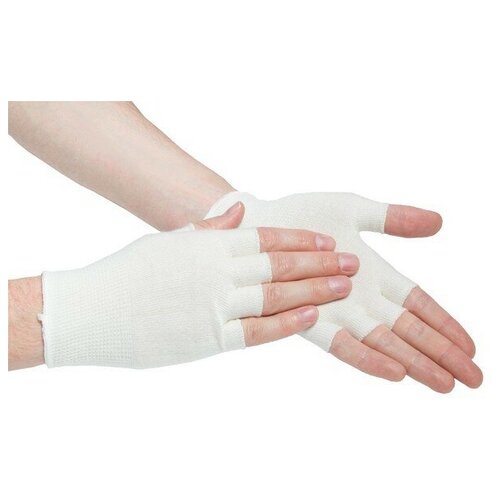 Подперчатки бамбуковые HANDYboo EASY WHITE (белый) S