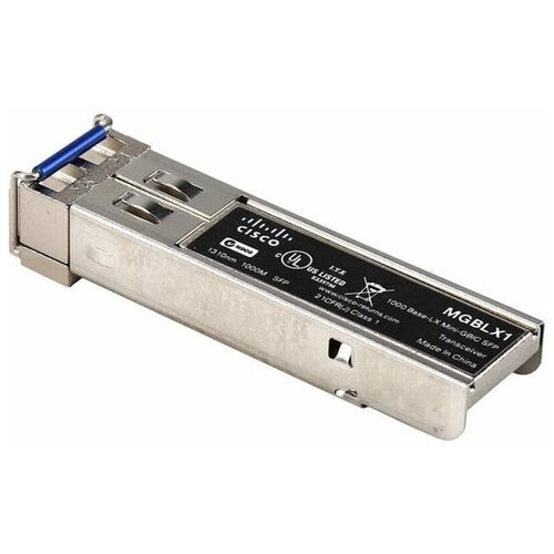 Cisco 1000BASE-LX SFP Transceiver сетевой медиа конвертор (ОЕМ) 1000 Мбит/с 1310 nm MGBLX1