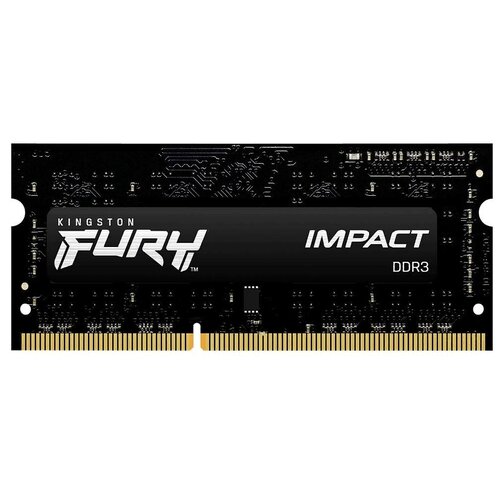 Оперативная память Kingston FURY Impact 4 ГБ DDR3 1866 МГц SODIMM CL11 KF318LS11IB/4