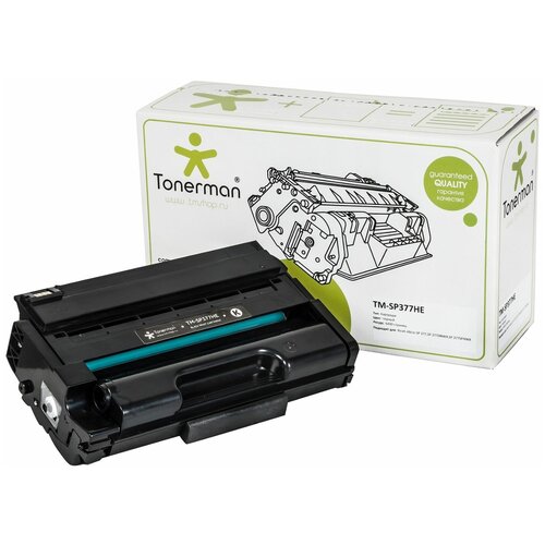 Картридж Tonerman SP377HE для Ricoh Aficio SP 377, SP 377DNWX, SP 377SFNWX