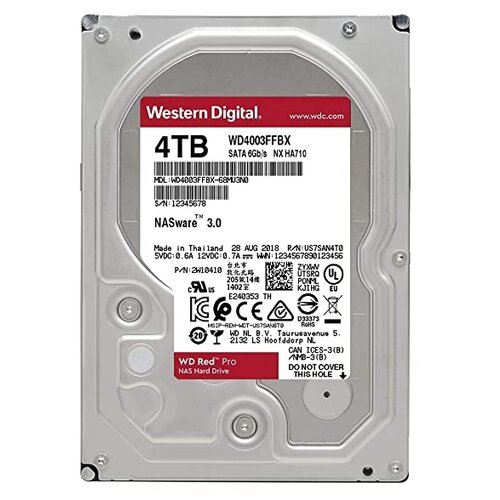 Жесткий диск Western Digital WD Red Pro 4 ТБ WD4003FFBX