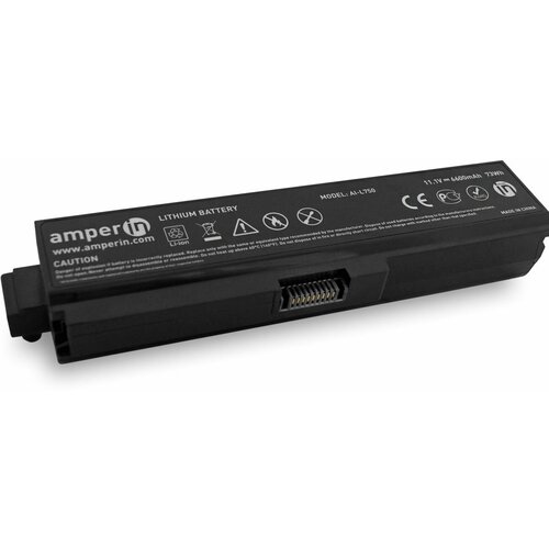 Аккумулятор усиленный Amperin для Toshiba PABAS229 11.1V (6600mAh)