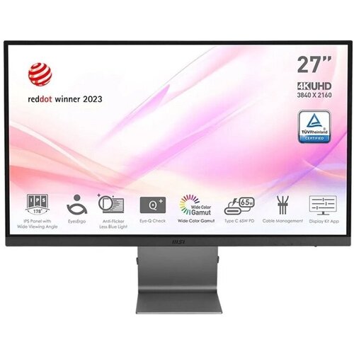 Монитор 27" MSI Modern MD271UL grey