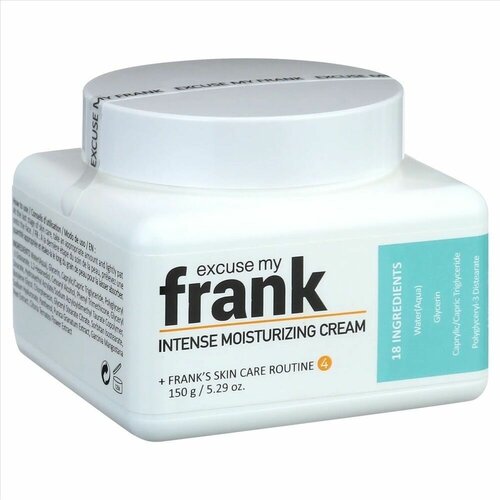 Excuse My Frank Intense Moisturizing Cream Интенсивно увлажняющий крем для лица,150g