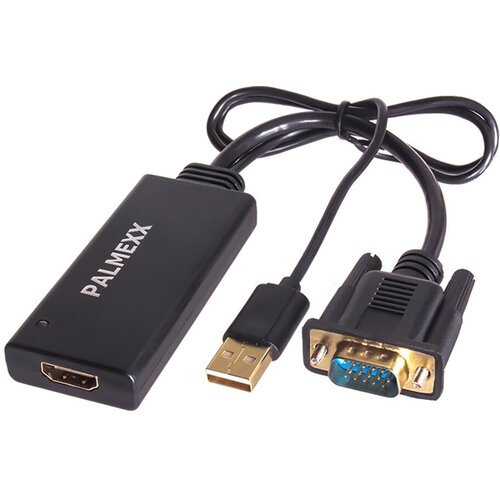 Адаптер PALMEXX AY55 VGA-HDMI FHD1080