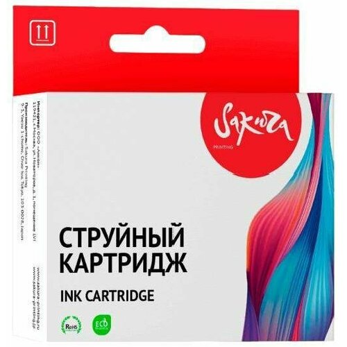 Струйный картридж Sakura C4935A (№81 Light Magenta) для HP, пурпурный, 750 мл.