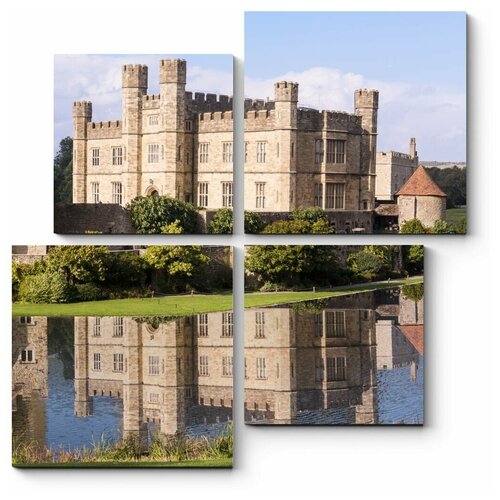 Модульная картина Лидский Замок-Крепость Англии70x70